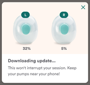 How do I know a pump update is available for Willow Go™ and how do I ...